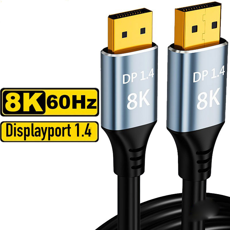 Displayport Cable DP1.4 for Computer Monitor High Speed 8K 60Hz 4K ...
