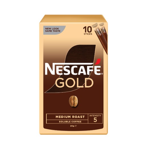 Nescafe Gold Premium Instant Coffee Sticks 2g - Pack of 10 | Shopee ...