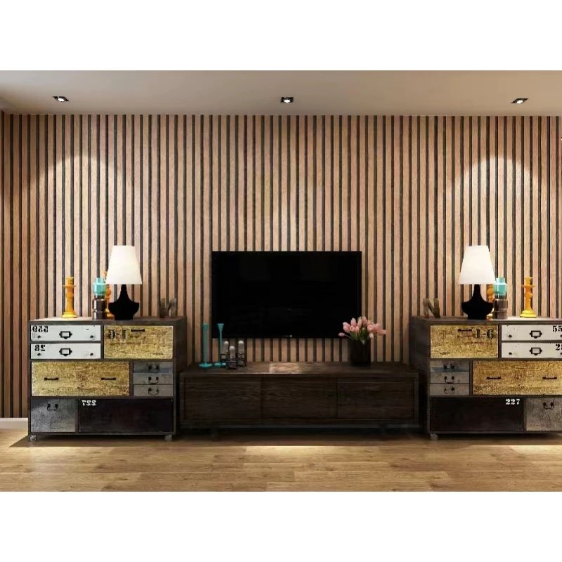 WALLPAPER 3D WOOD / ABSTRACT PVC SELF ADHESIVE WATERPROOF WALLSTICKER ...