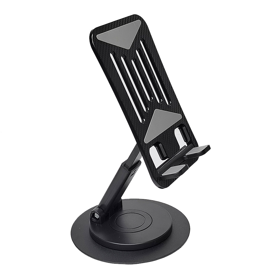 Mobile Stand for Table Phone Holder 360 Foldable Aluminum Rotating ...