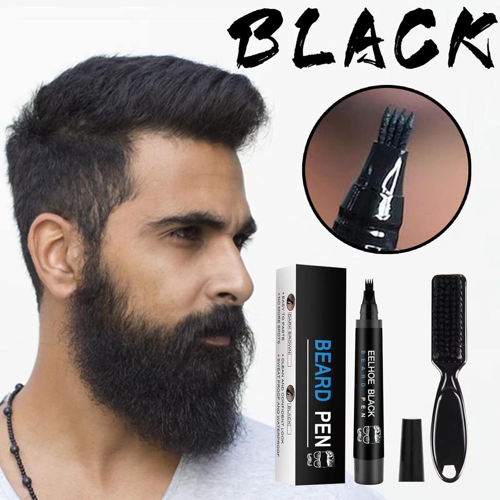 Men's Beard Pencil Filler - Long - Lasting, Waterproof, Perfectly ...