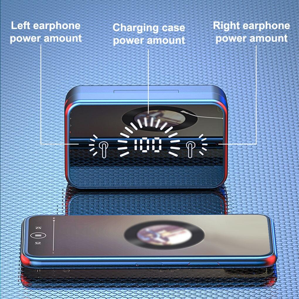 S20 TWS Fone Bluetooth 5.1 Wireless Headphones For Xiaomi 2000mAh ...
