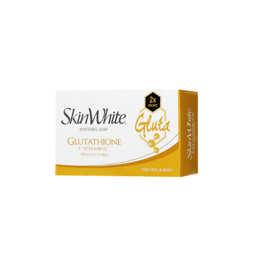 SkinWhite Whitening Face and Body Bar Soap Glutathione + Vitamin C ...