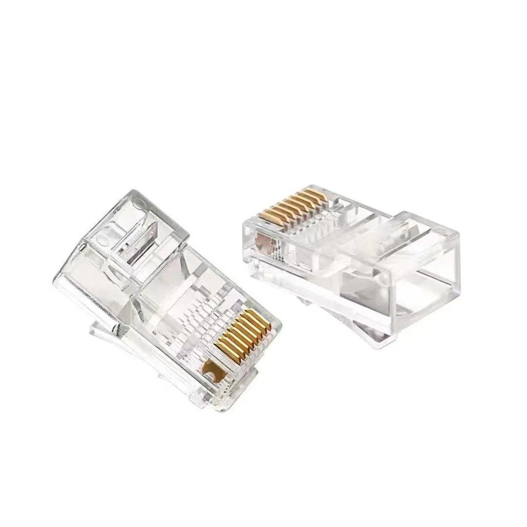 Gigabit Crystal Head RJ45 Network Cable 8p8c Super Six Type Monitoring ...