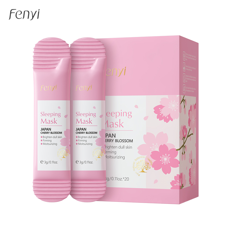 FENYI JAPAN CHERRY BLOSSOM SLEEPING MASK 芬逸日本樱花睡眠面膜（盒装） | Shopee ...