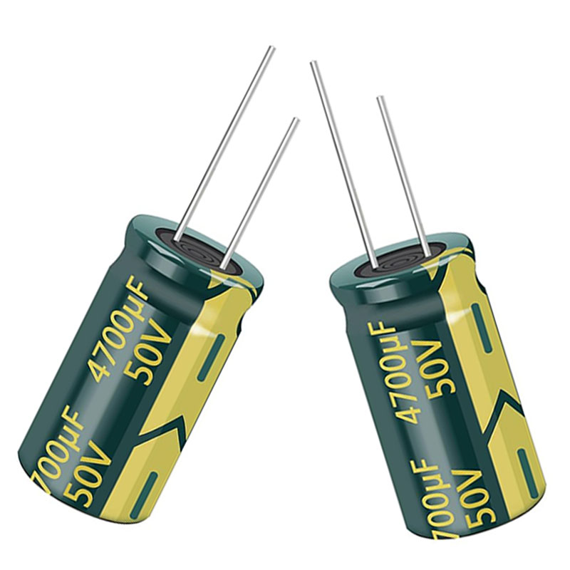 5pcs 50V 4700UF Capacitor 18X35mm High Frequency Aluminum Electrolytic ...