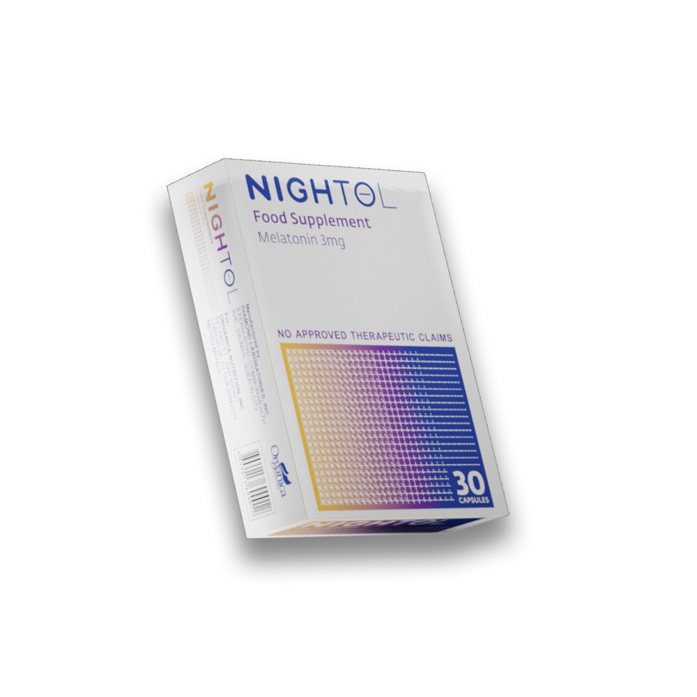 Nightol Pure 3mg Melatonin Supplement Sleep Aid (30 Capsules) | Shopee ...