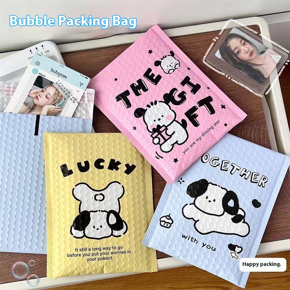 Cute puppy Express package gift storage Waterproof shockproof self ...