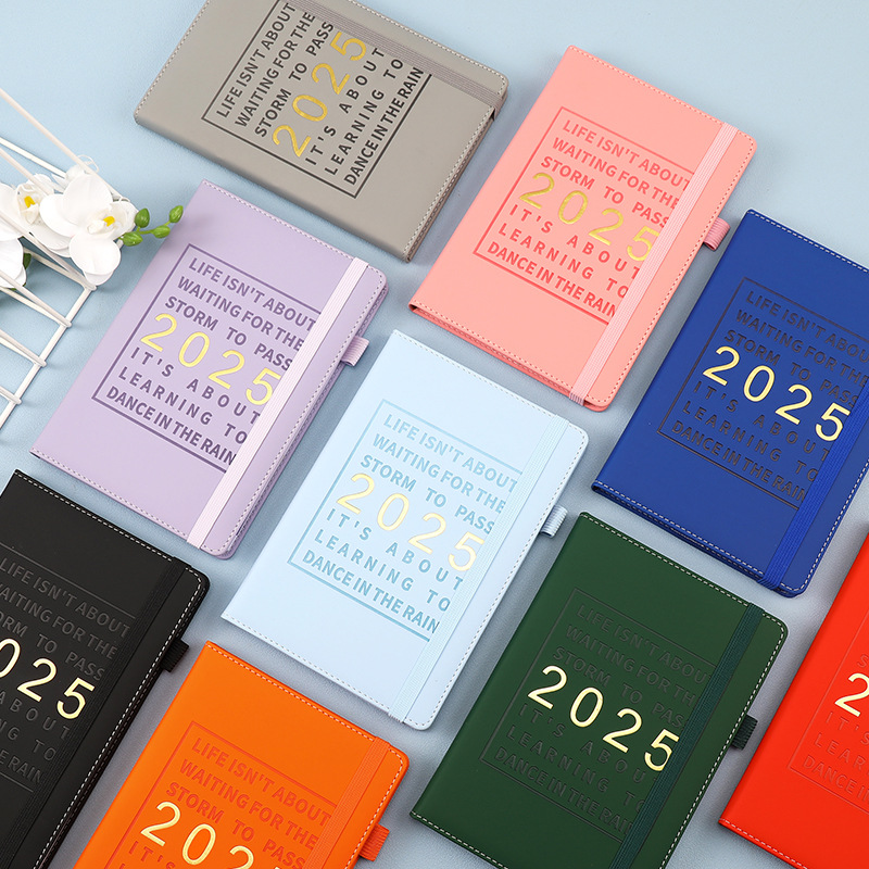 Plan English Version 365 Day Plan Time Management Record Notebook ...