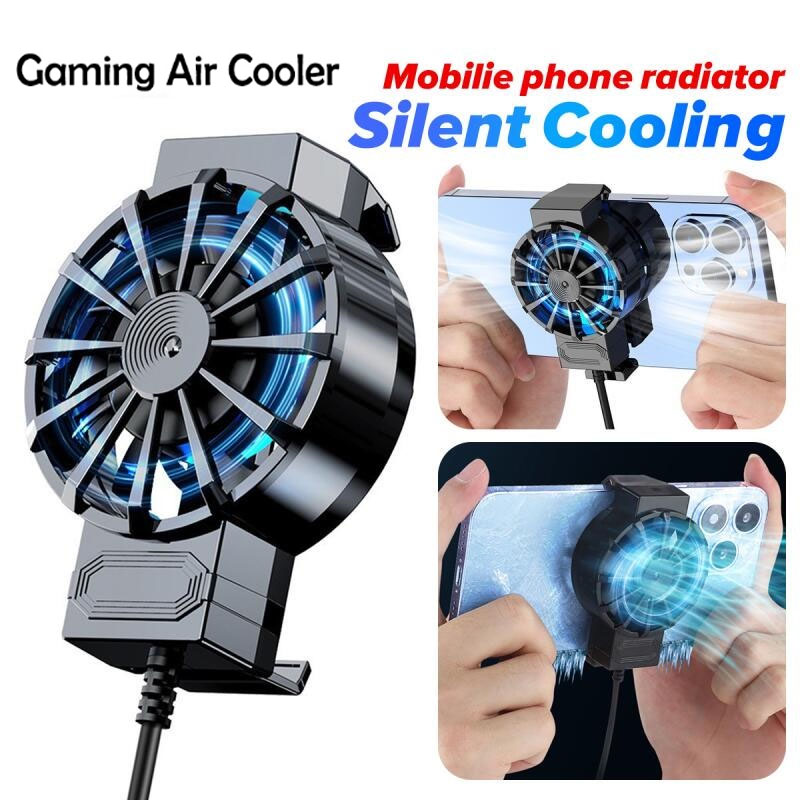 Portable Mini Universal Cell Phones Turbo Hurricane Cooling Fan ...