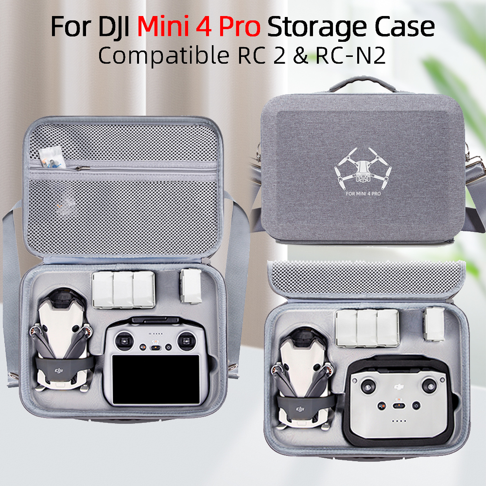 For DJI Mini 4 Pro Carrying Case Travel Shoulder Bag Scratch-Resistant ...