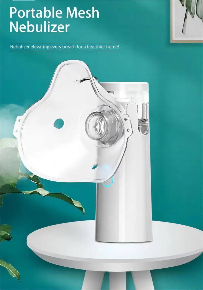 Portable Nebulizer Silent Ultrasound Medical Atomizer Nebuliser ...