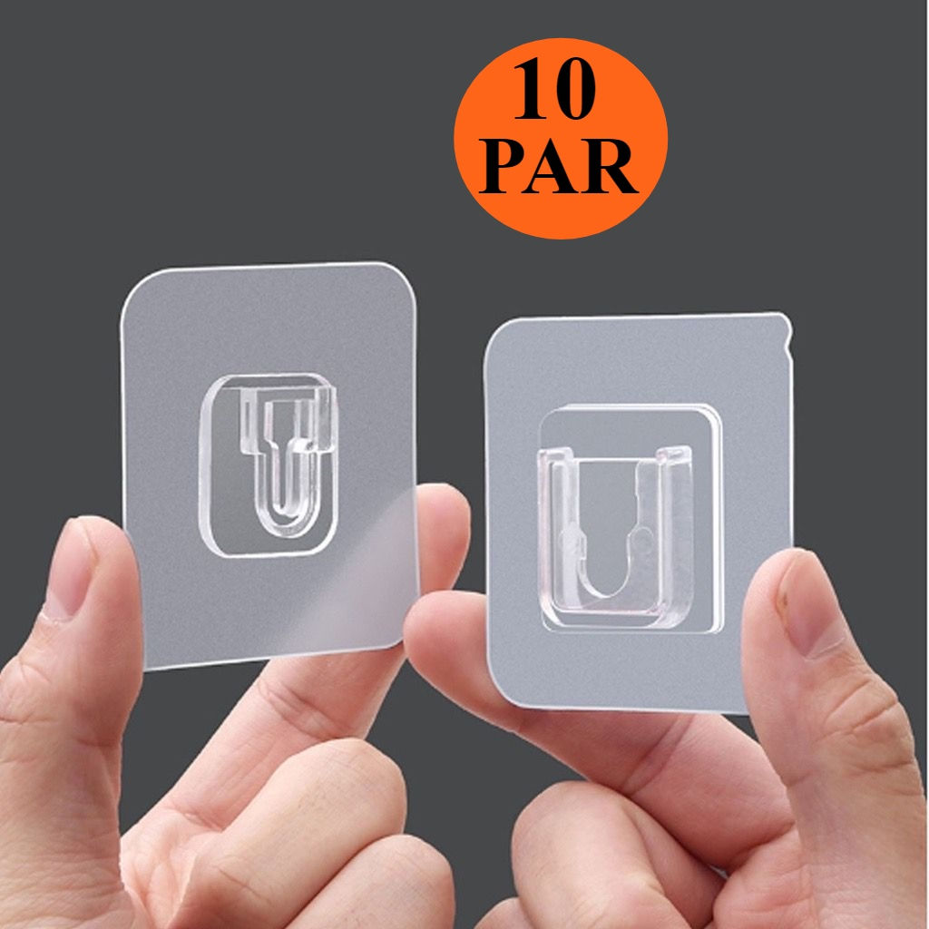 10/20 Pairs Child & Mother Buckles - No Punching Wall-Mounted ...