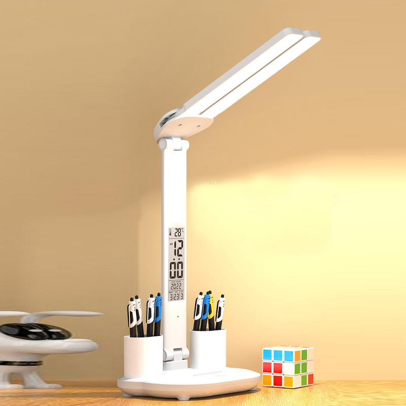 University Dormitory Study Table Lamp Eye Protection Plug-In Bedside ...