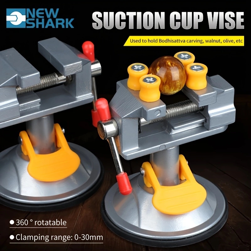 Universal Mini Suction Vise Clamp 360 Degrees Drill Press Vise Table ...