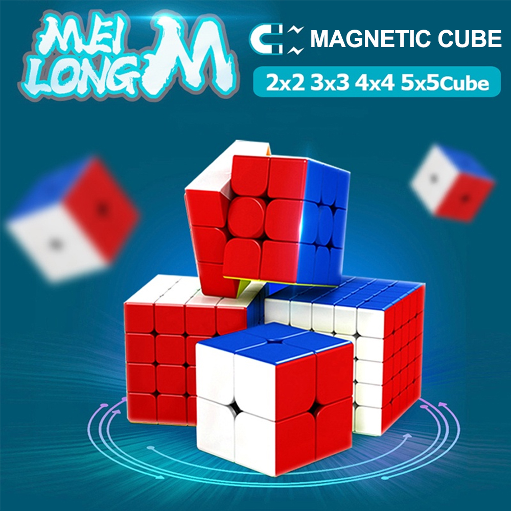 genuine 2x2 3x3 4x4 5x5 cube Shengshou magnetic cube | Shopee Philippines