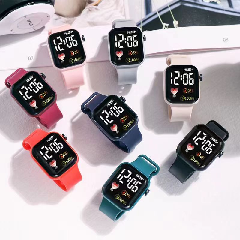 LED Display Electronic Watch – Minimalist Korean Design, Perfect Gift ...