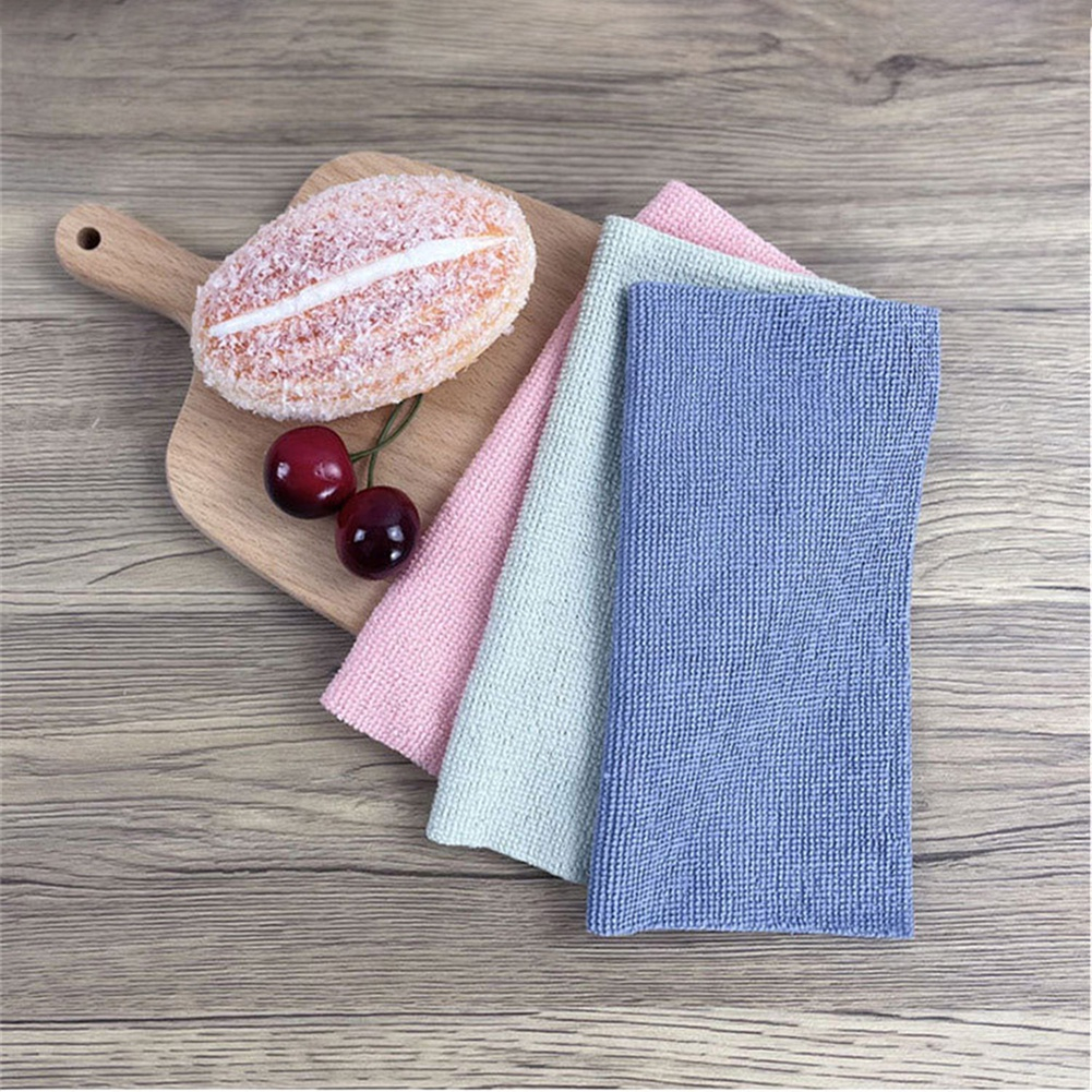 20pcs/box Removable Dishcloth Reusable Absorbent Microfiber Kitchen ...