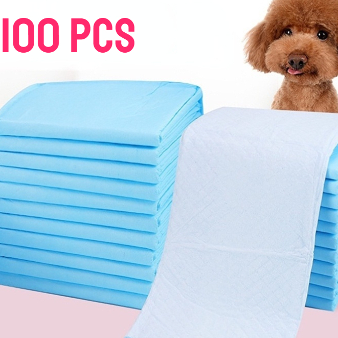 100PCS /50pc/40pcs Pet pee Pad S/M/L Dog Pee Training Pad Cat Pee Pad ...