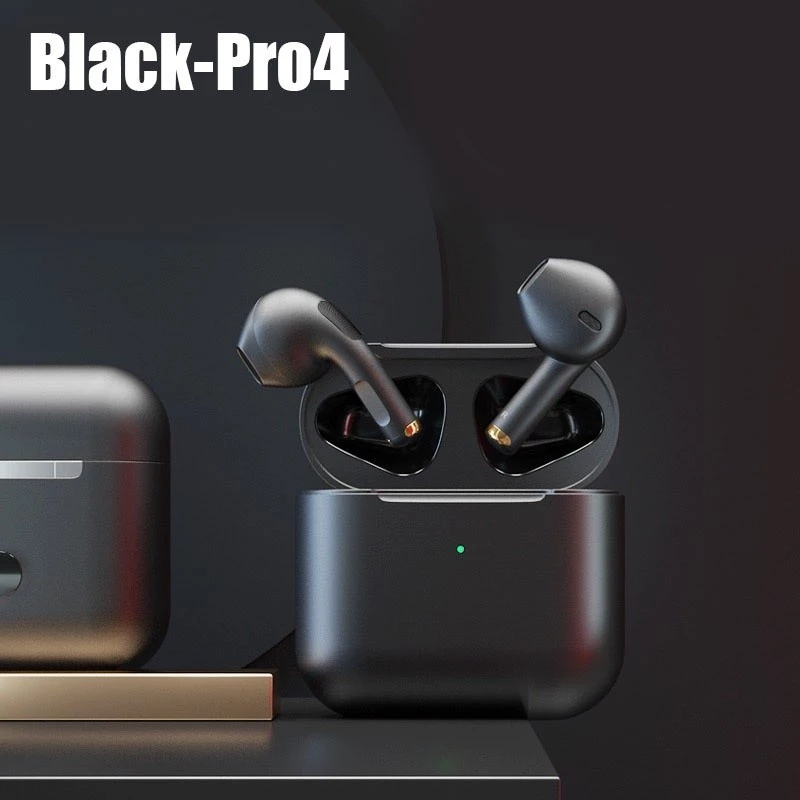 Pro4 Bluetooth Earphones Long-Lasting Portable Earbuds Noise Cancelling ...
