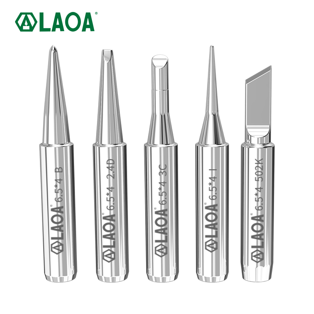 Soldering Iron Tips Set - 900M Pure Copper Heads For Maximum ...