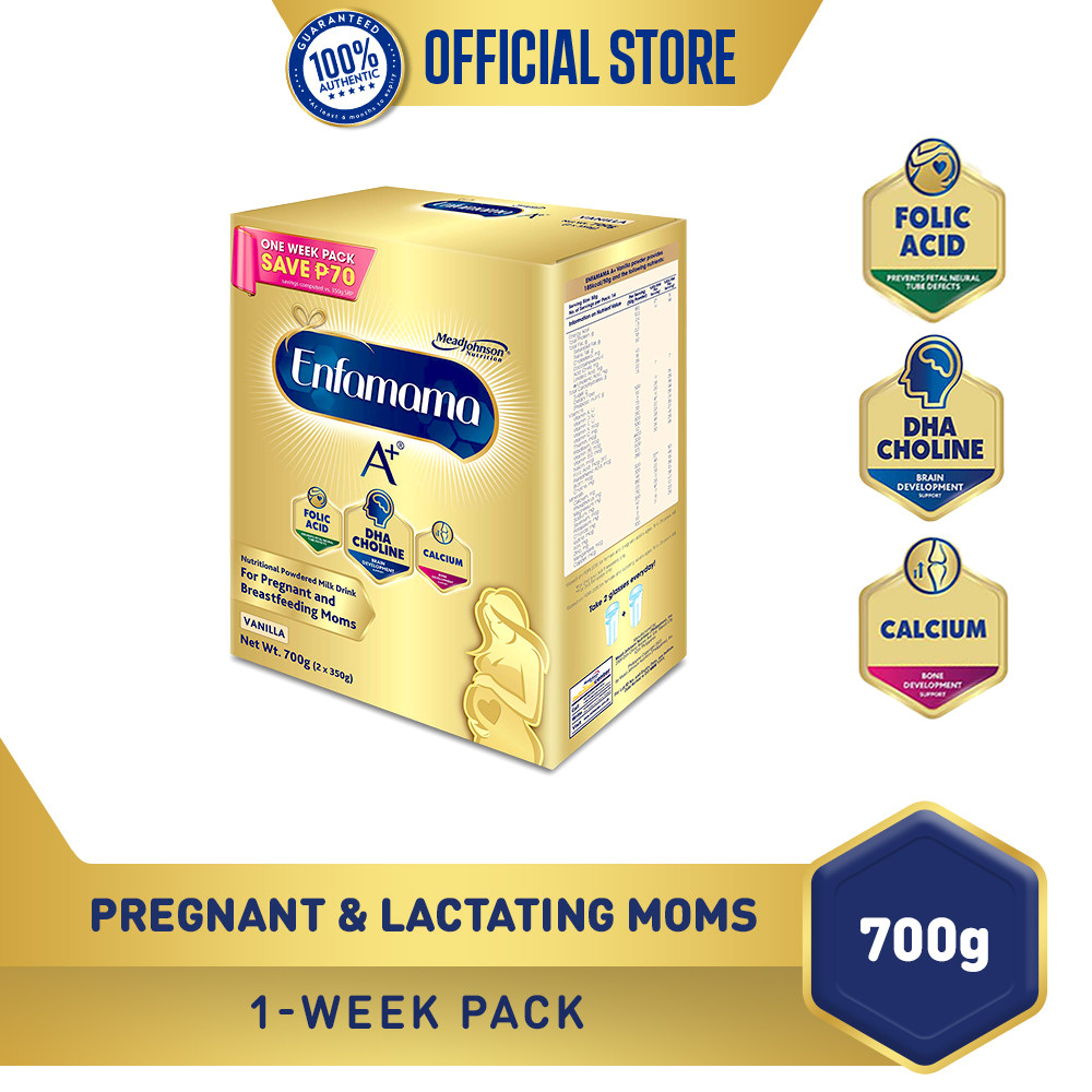 Enfamama A+ Vanilla Powdered Milk Drink for Pregnant & Lactating Moms ...