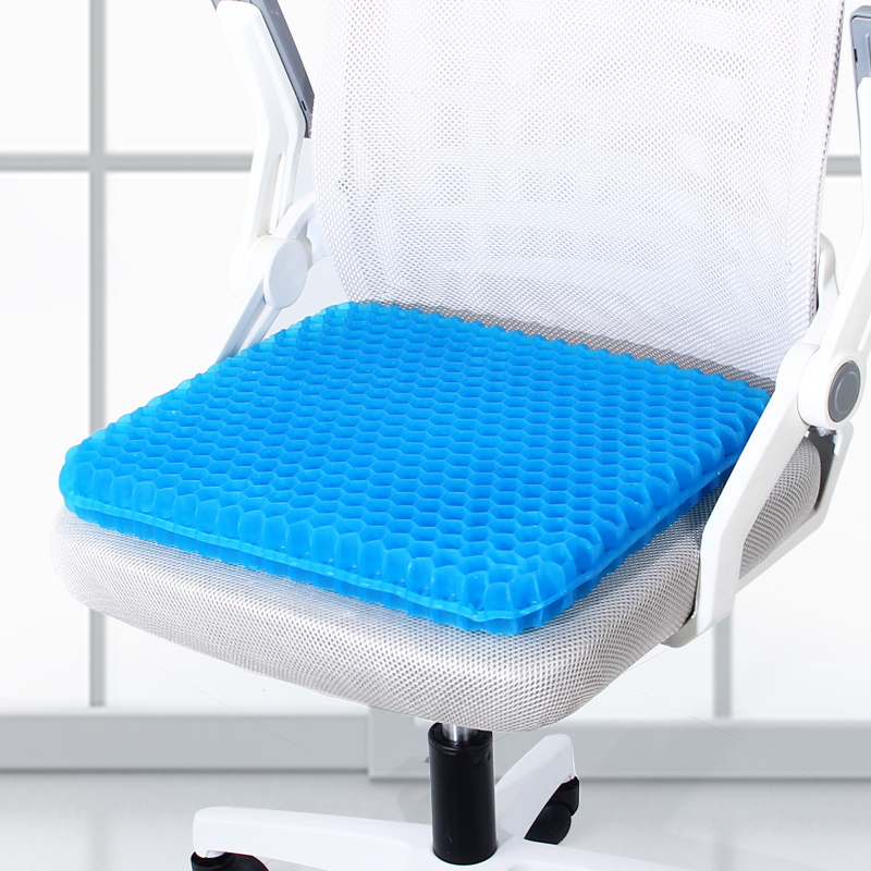 3D 2 Layer Breathable Silicone Seat Cushion Car Seat Cushion Gel Seat ...