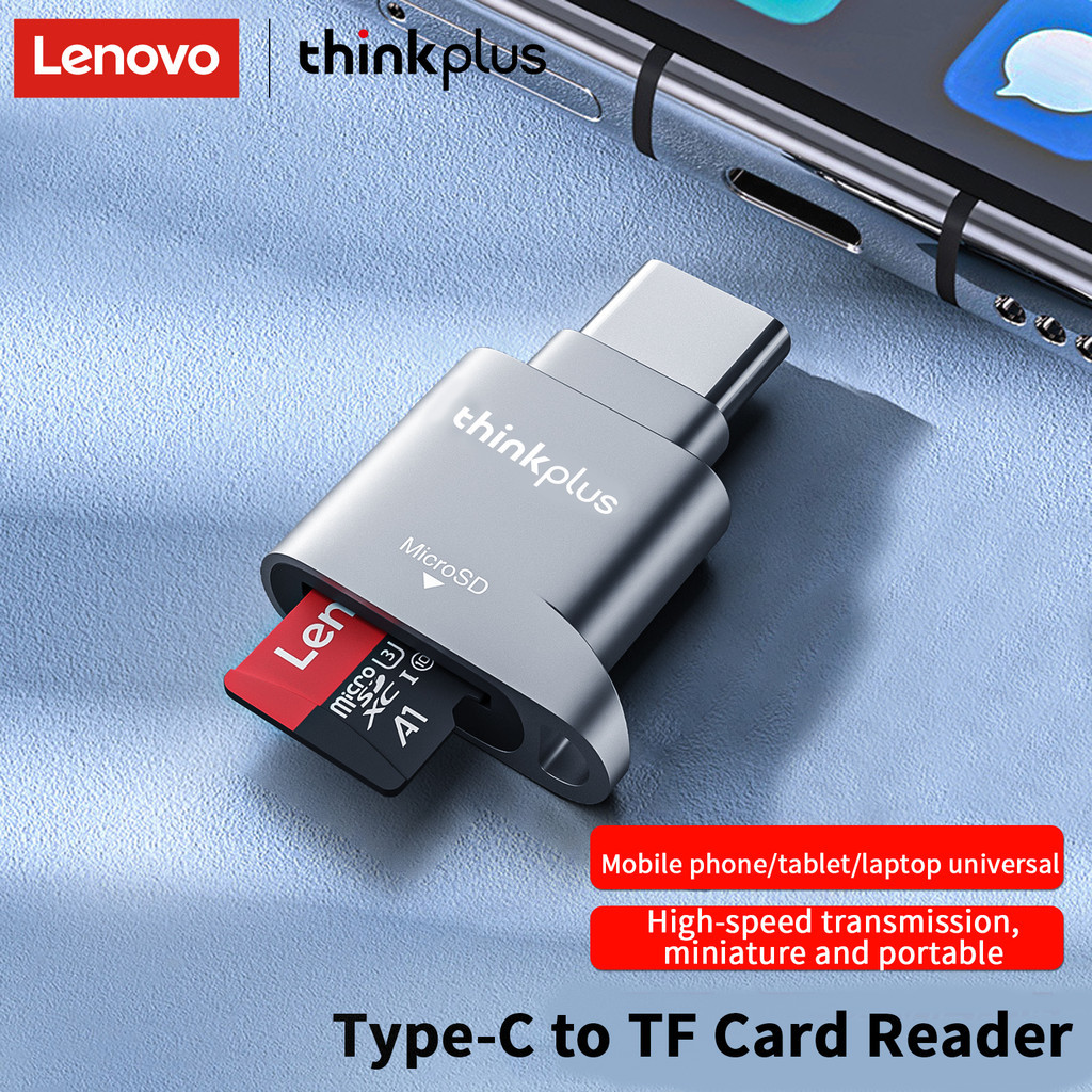 Lenovo D201 type-c card reader Mini Type micro-sd card reader USB C-SD ...