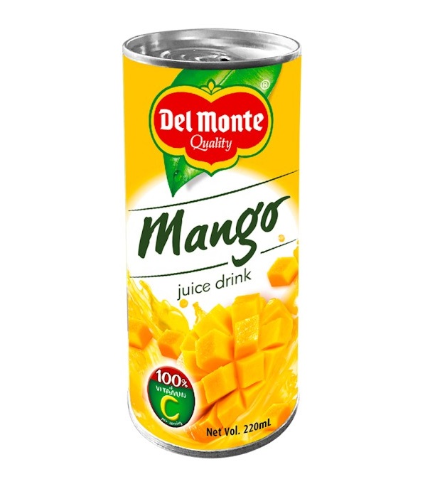 Del Monte Mango Juice Drink with All-natural Sweetness - 220mL | Shopee ...