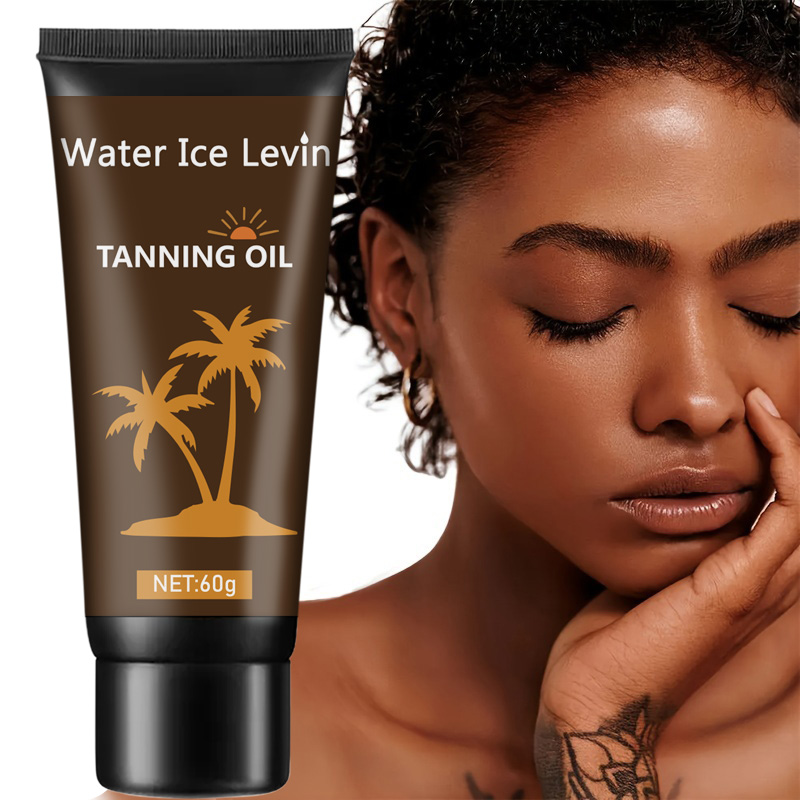 Tanning Gel for All Light Beige Skin Types - Long-Lasting Sun Protection, Hydrating ...