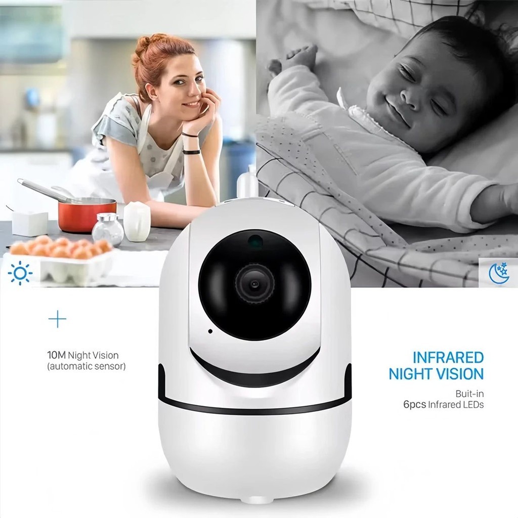 Wireless IP Camera Baby Monitor Surveillance Camera 720P/1080P CCTV HD ...