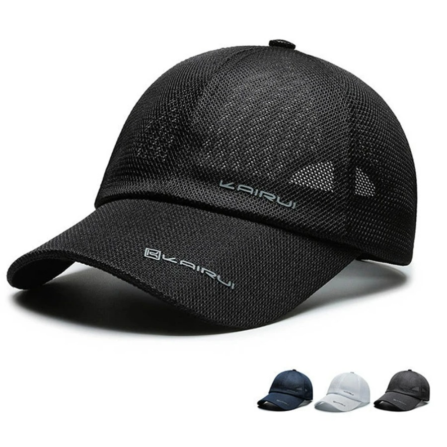 Men Summer Sports Golf Hats Bicycle Cycling Running Snapback Hat ...