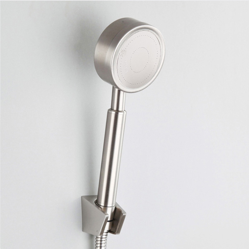 Handheld Shower Head Stainless Steel Fall resistant Wall Mounted High ...