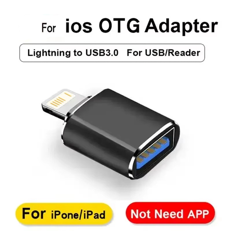 Pro USB 3.0 OTG Adapter for iPhone/iPad – HDMI to VGA & 3.5mm Audio ...