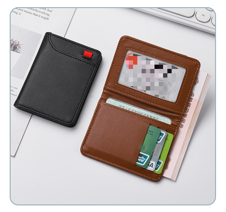 Men's Pebbled Leather Wallet - Slim Multi-Card Holder With Premium ...