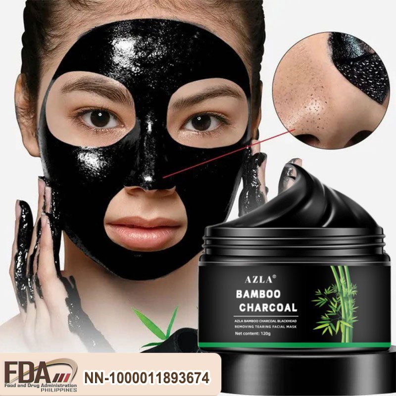 Bamboo Charcoal Blackhead Remover Mask 120g | Deep Cleansing Peel Off ...