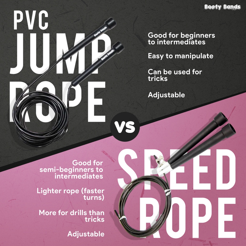 PVC Jump Rope by Booty Bands PH - PVC Skipping Rope Jumping Rope Speed ...