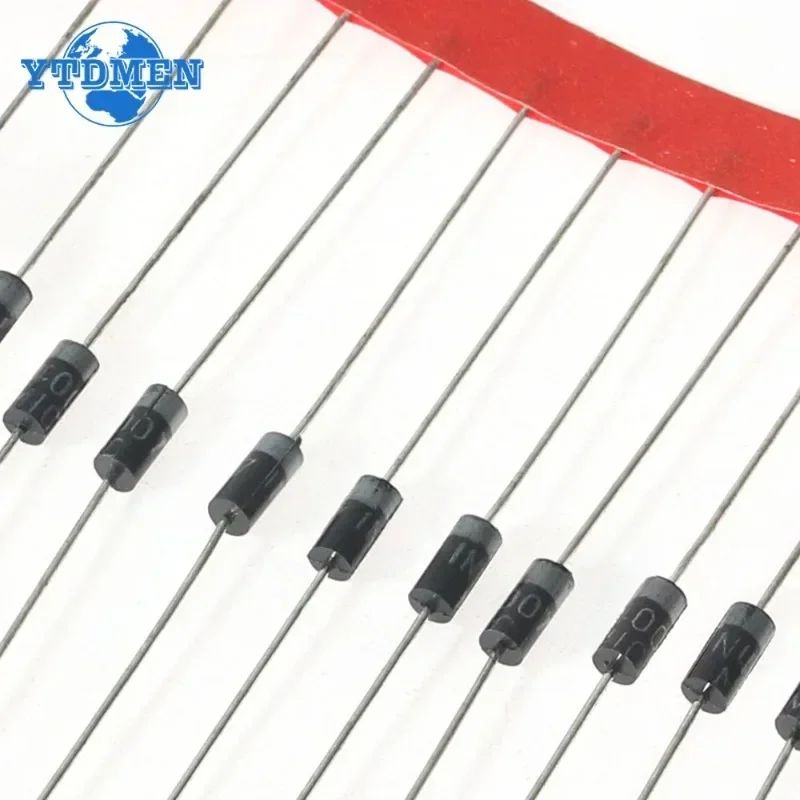 50-200PCS High-quality 1N4007 IN4007 Rectifier Diode 1A 1000V ...