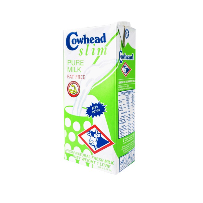 Cowhead UHT Milk Slim 1L | Shopee Philippines