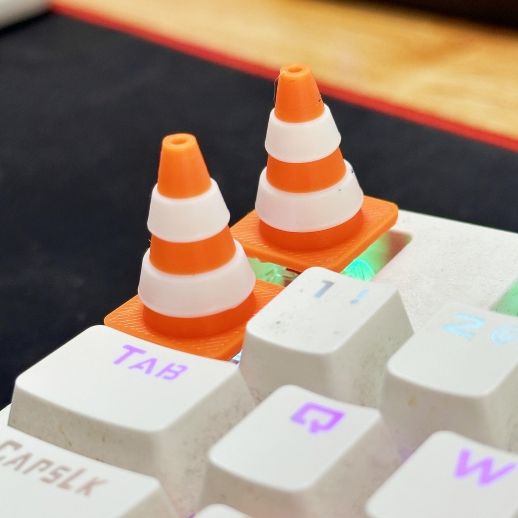 1 Piece Resin Cute Ice Cream Bucket Keycap Unique Cross Axis Mechanical ...