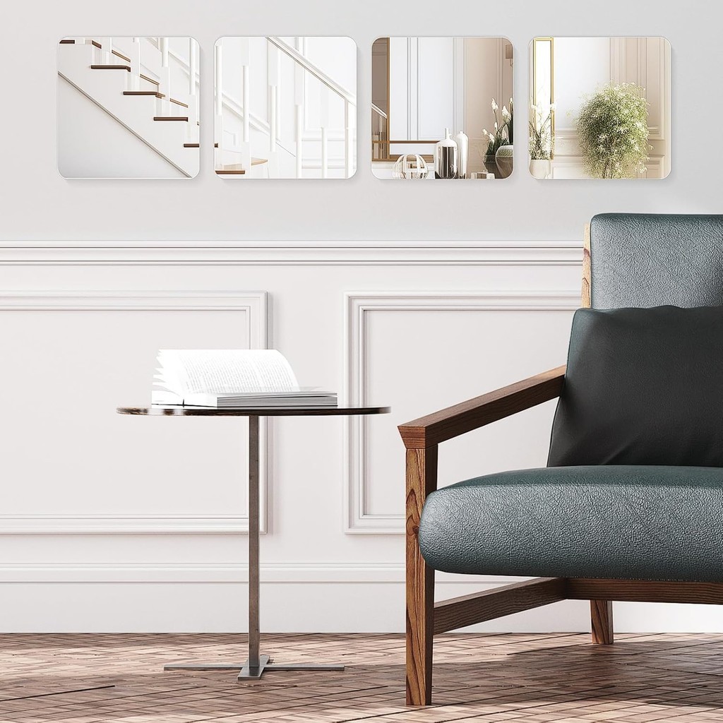 3d Effect Makeup Mirror/Self-Adhesive Mirror Sticker/DIY Home ...