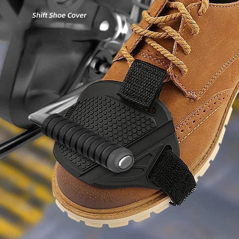 Motorcycle Shift Pad Gear Shoes Protective Motorbike Gears Shifter Men ...