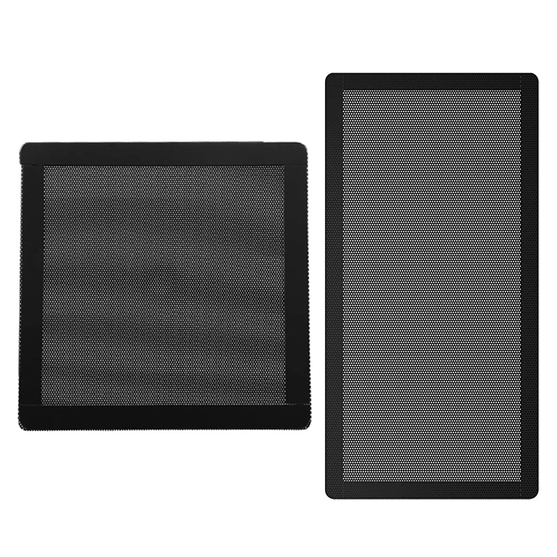 120x240mm 120x120mm Fan Dust Filter Mesh Magnetic Frame PVC PC Computer ...