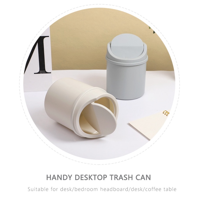 Shopware Mini Simplicity Desktop Dustbin for Desktop Cleaning Plastic ...