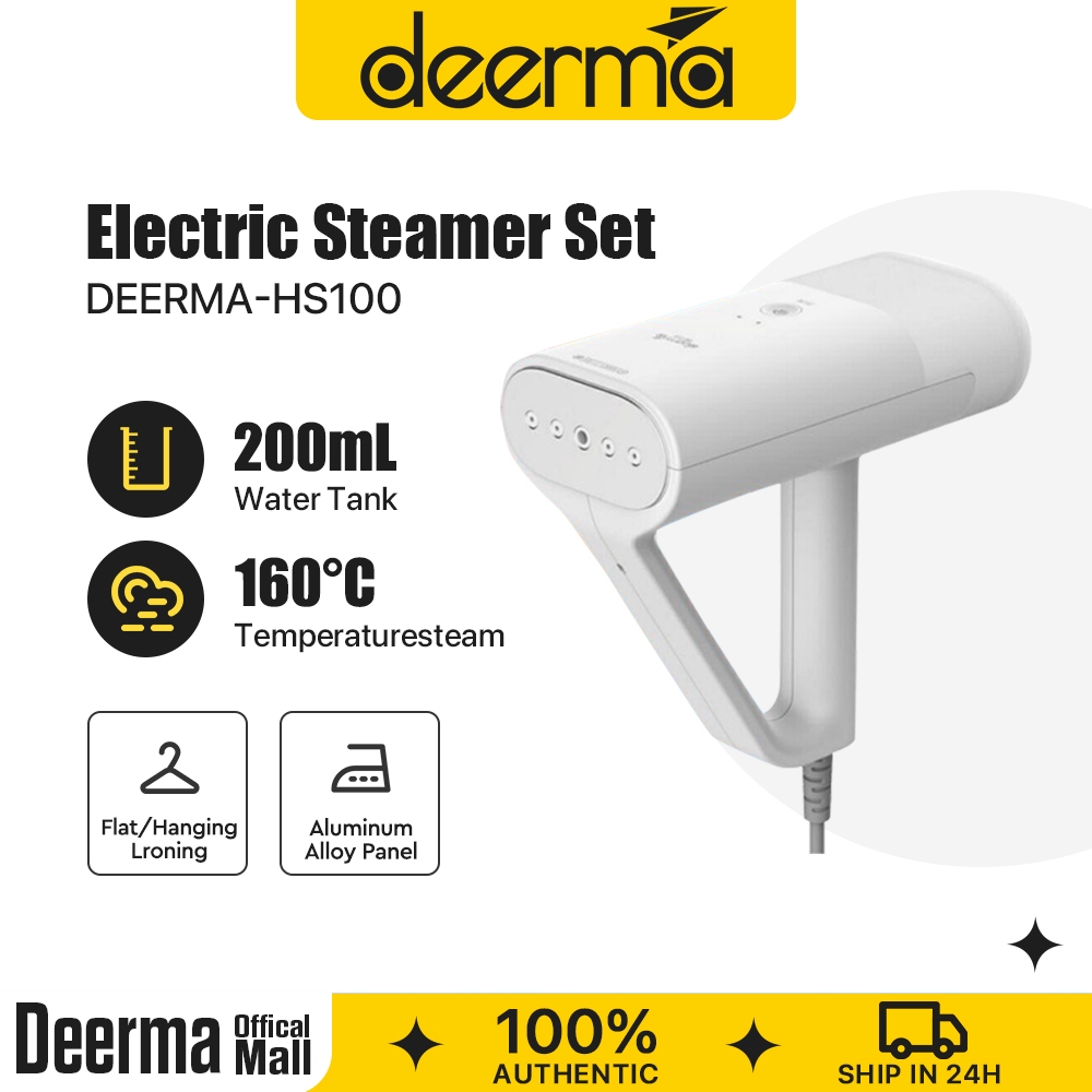 Deerma Handheld Iron Steamer Handheld Garment Steam Travel Iron Steamer ...