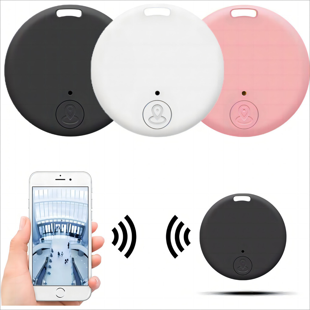Circular Bluetooth Tracker Compatible with iOS/Android Bluetooth Alarm ...