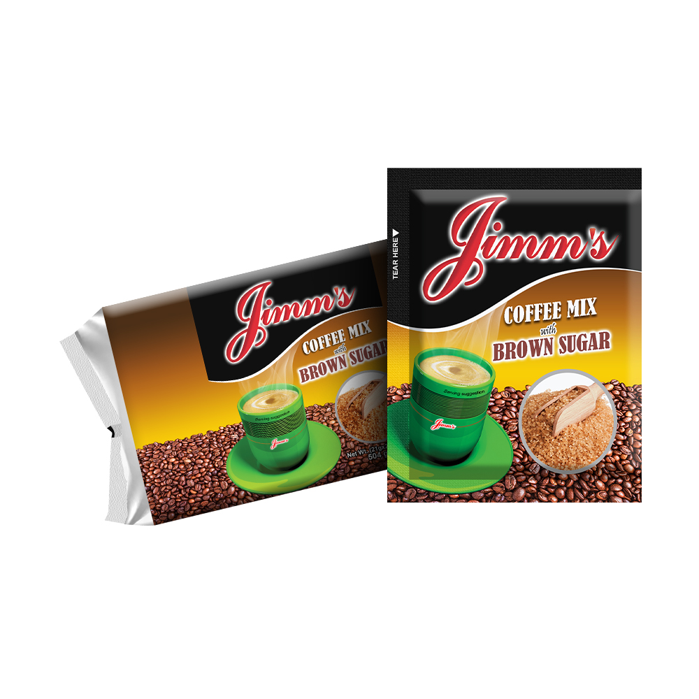 Jimm's Coffee Mix | Coffee with Brown Sugar - 24 sachets of 21g ...