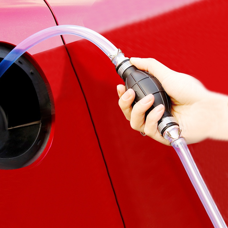 Universal Manual Gas Oil Pump Car Fuel Pump Hand Suction Pipe Pumping ...
