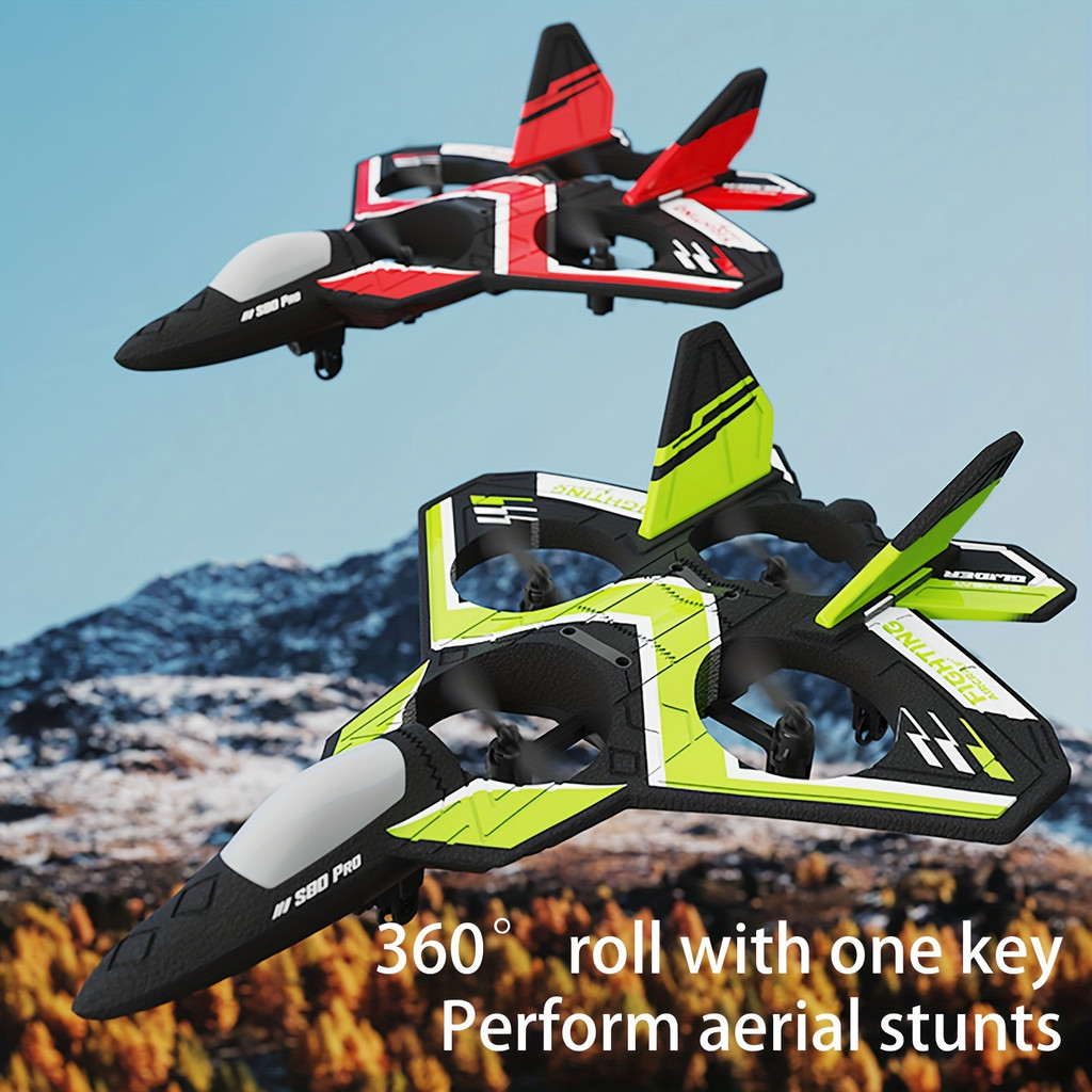 KBDFA S80 New Drone Helicopter Pterosaur Drone RC Plane Kids Flying ...