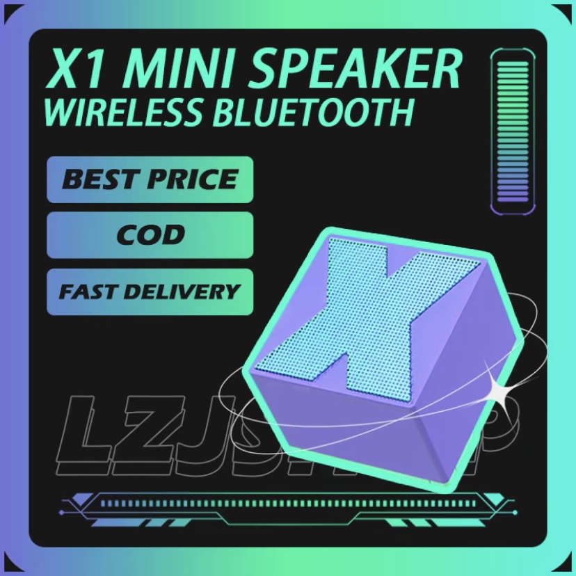 X1 Mini Bluetooth Speaker Wireless Portable Mini Travel Speaker with ...